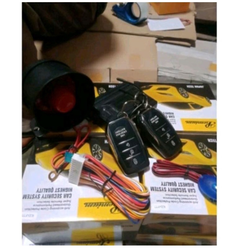 Jual Alarm Mobil Universal Model remot FORTUNER | Shopee Indonesia
