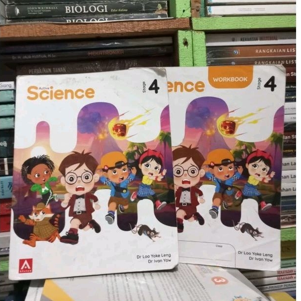 Jual buku active science 4 student book dan workbook | Shopee Indonesia