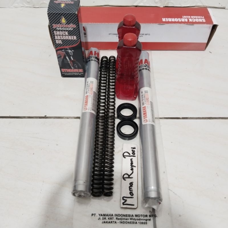 Jual As Shock Depan Mio M3 Mio S Sepasang Kanan Kiri Pipa Shock+Per ...