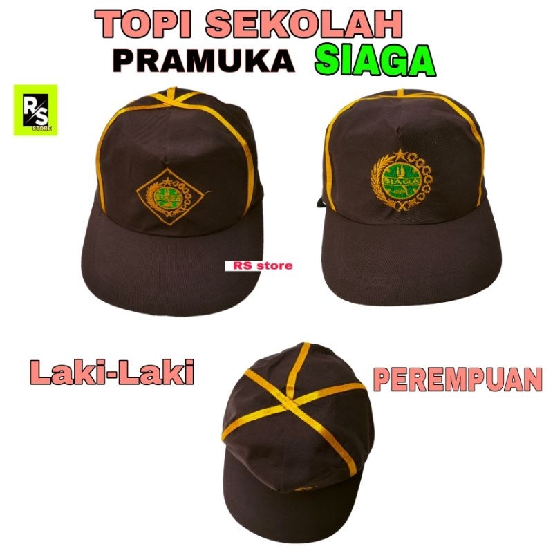 Jual Topi Sekolah Pramuka Siaga Putra Siaga Putri | Shopee Indonesia