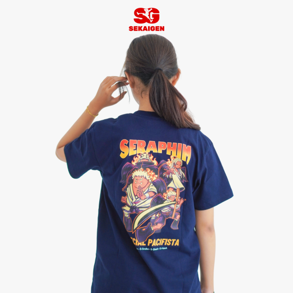 Jual SKGN - Seraphim One Piece Series Kaos Anime | Shopee Indonesia