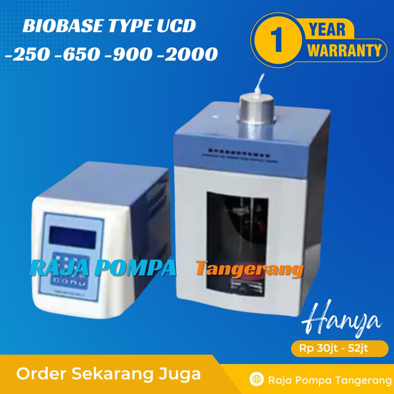 Jual Biobase UCD-2000 Lab Ultrasonic Homogenizer Sonicator Cell ...