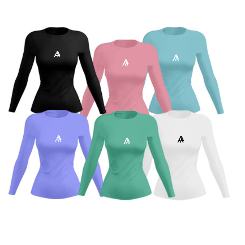 Jual BASELAYER MANSET WANITA LENGAN PANJANG ATASAN OLAHRAGA BAJU SPORT ...