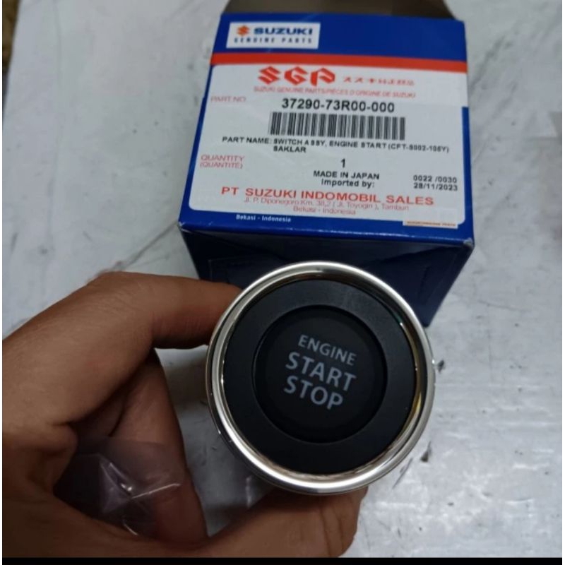 Jual Switch assy Engine Start / Tombol Starter Suzuki All New Ertiga ...