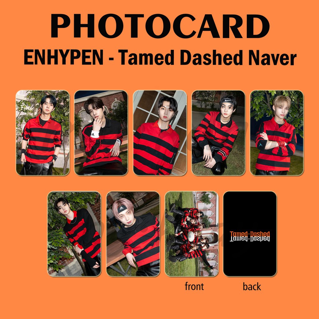 Jual PC-0689, Photocard ENHYPEN Tamed-Dashed Naver 2 sisi | Shopee ...