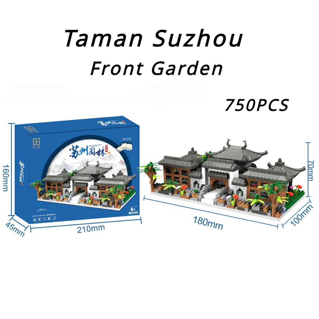 Jual Besar Mainan Balok Anak Bricks mini Menara Eiffel Taj Mahal ...