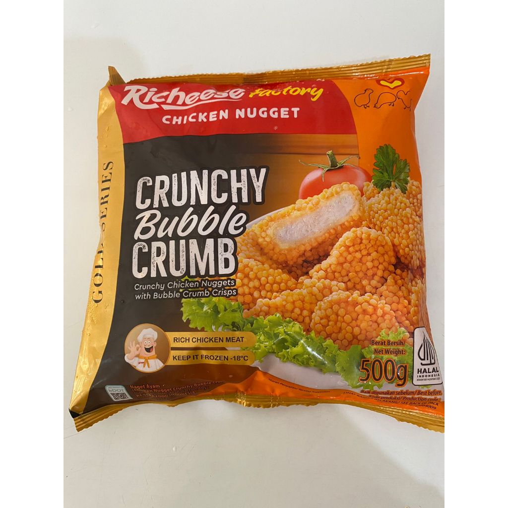 Jual Nugget Richeese Crunchy Bubble 500gr | Shopee Indonesia