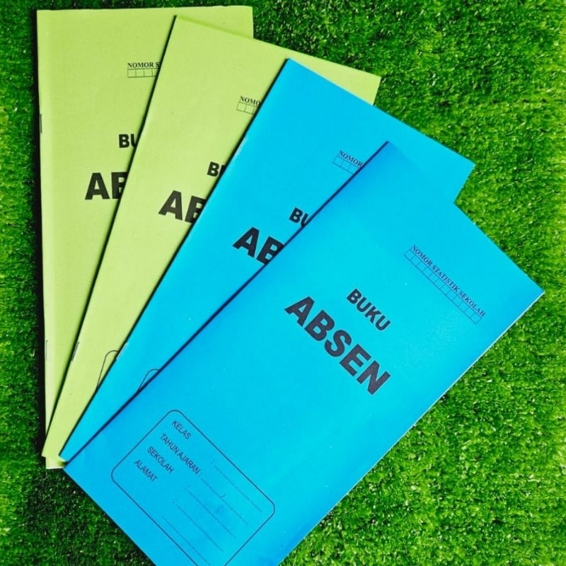 Jual Buku ABSEN murah ukuran buku 29 cm x 13,5 cm | Shopee Indonesia