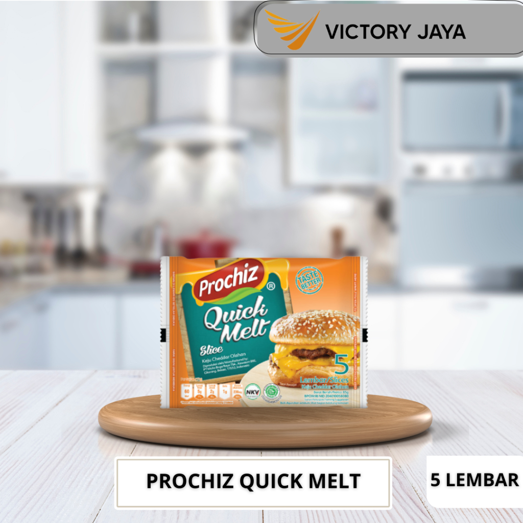 Jual Prochiz slice quick melt 5 lembar / keju cheddar olahan | Shopee ...