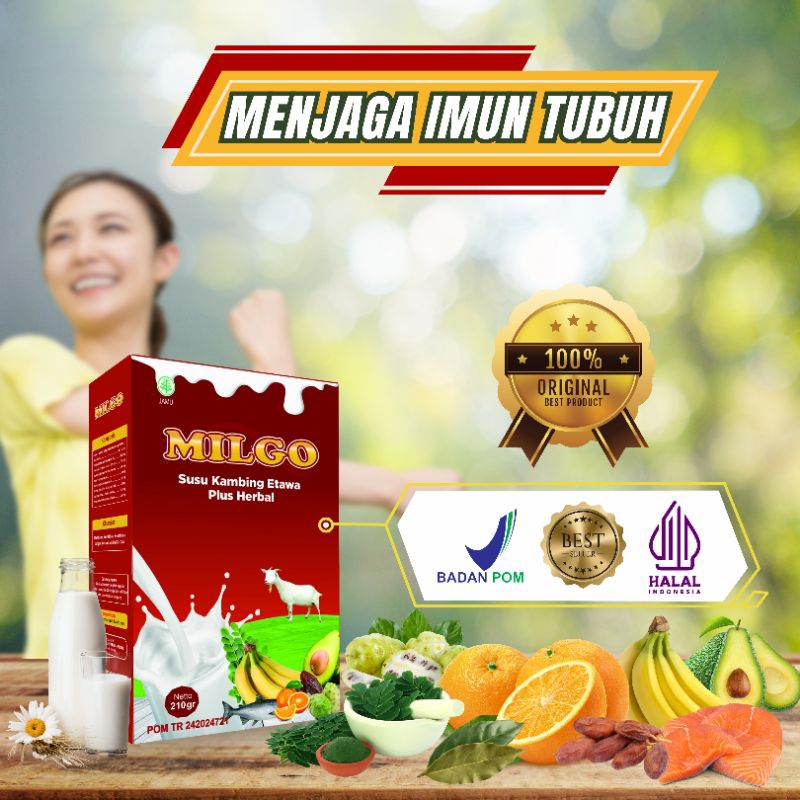 Jual JAGA IMUN TUBUH KITA DENGAN SUSU MILGO | Shopee Indonesia