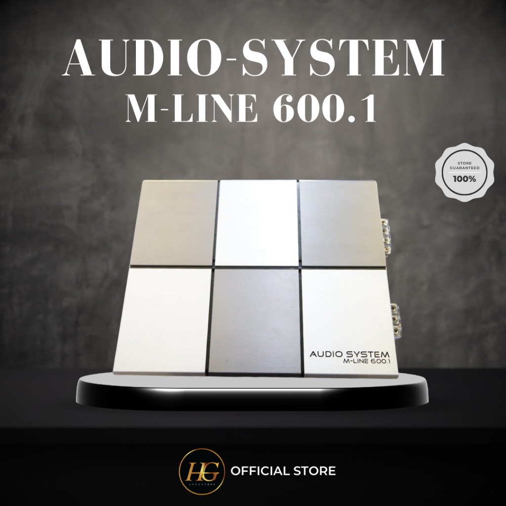 Jual Power Amplifier Monoblock Audio System M-LINE 600.1 (second ...