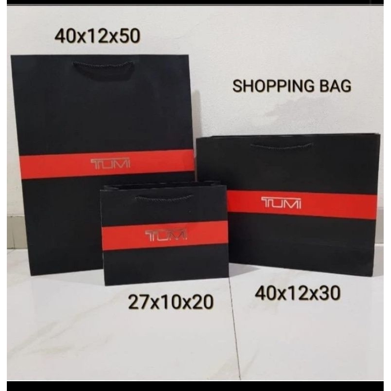 Jual PAPERBAG TUMI TERSEDIA 3 SIZE UKURAN PILIHAN S.ML. | Shopee Indonesia