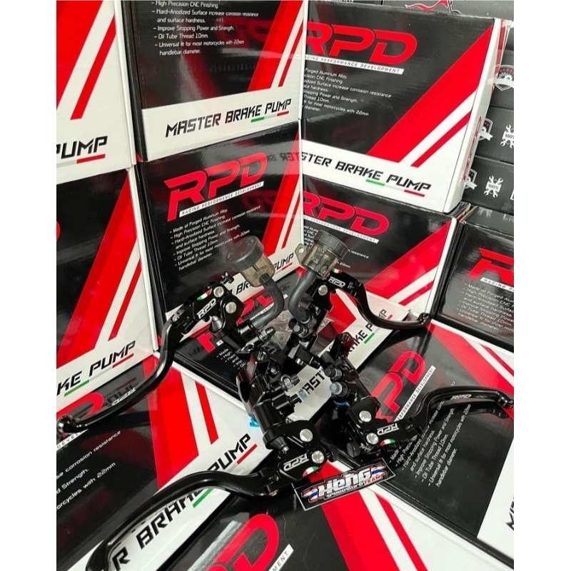 Jual Master Rem RPD NMAX PCX XMAX SET KIRI KANAN ORIGINAL RPD BY TDR ...