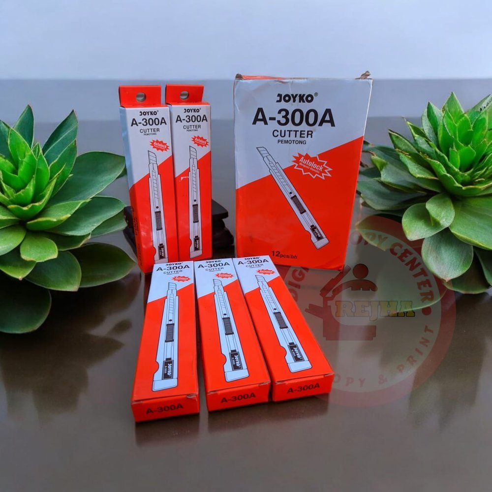 Jual CUTTER A300 JOYKO / Cutter Kecil Murah (1PCS) | Shopee Indonesia
