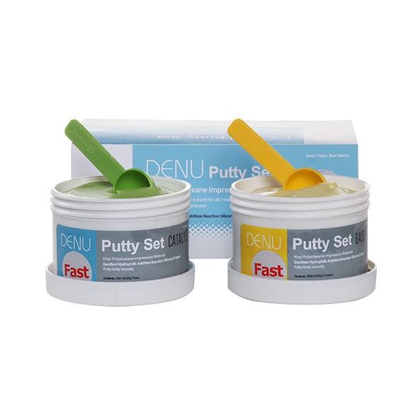 Jual Putty FAST Set Korea Denu Double Impression Bahan Cetak Gigi Dental /dentalgigi | Shopee ...