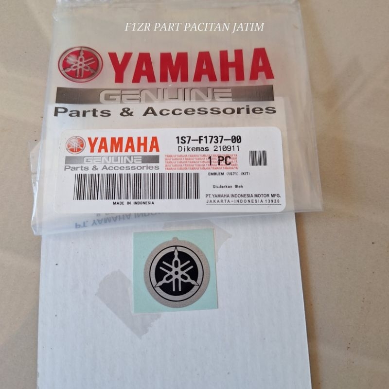 Jual EMBLEM LOGO YAMAHA MX LAMA OLD 1S7-F1737-00 ORIGINAL YGP | Shopee ...