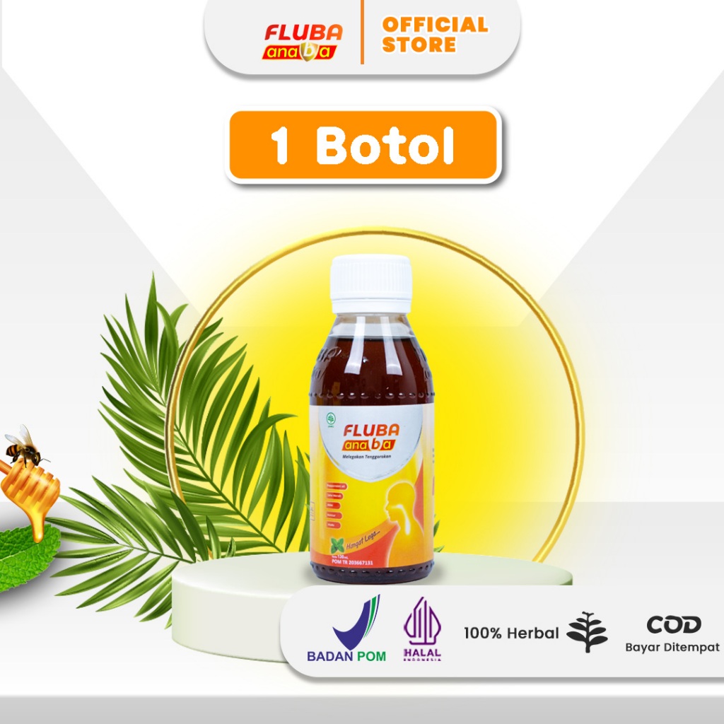 Jual Madu Herbal Fluba Anaba Mencegah dan Mengatasi Batuk Flu Pilek ...