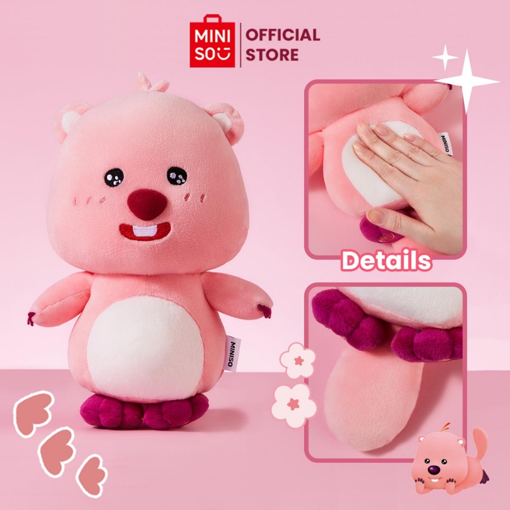 Jual Miniso x ZANMANG Loopy Collection Mainan Mewah 10in. Plush Toy ...