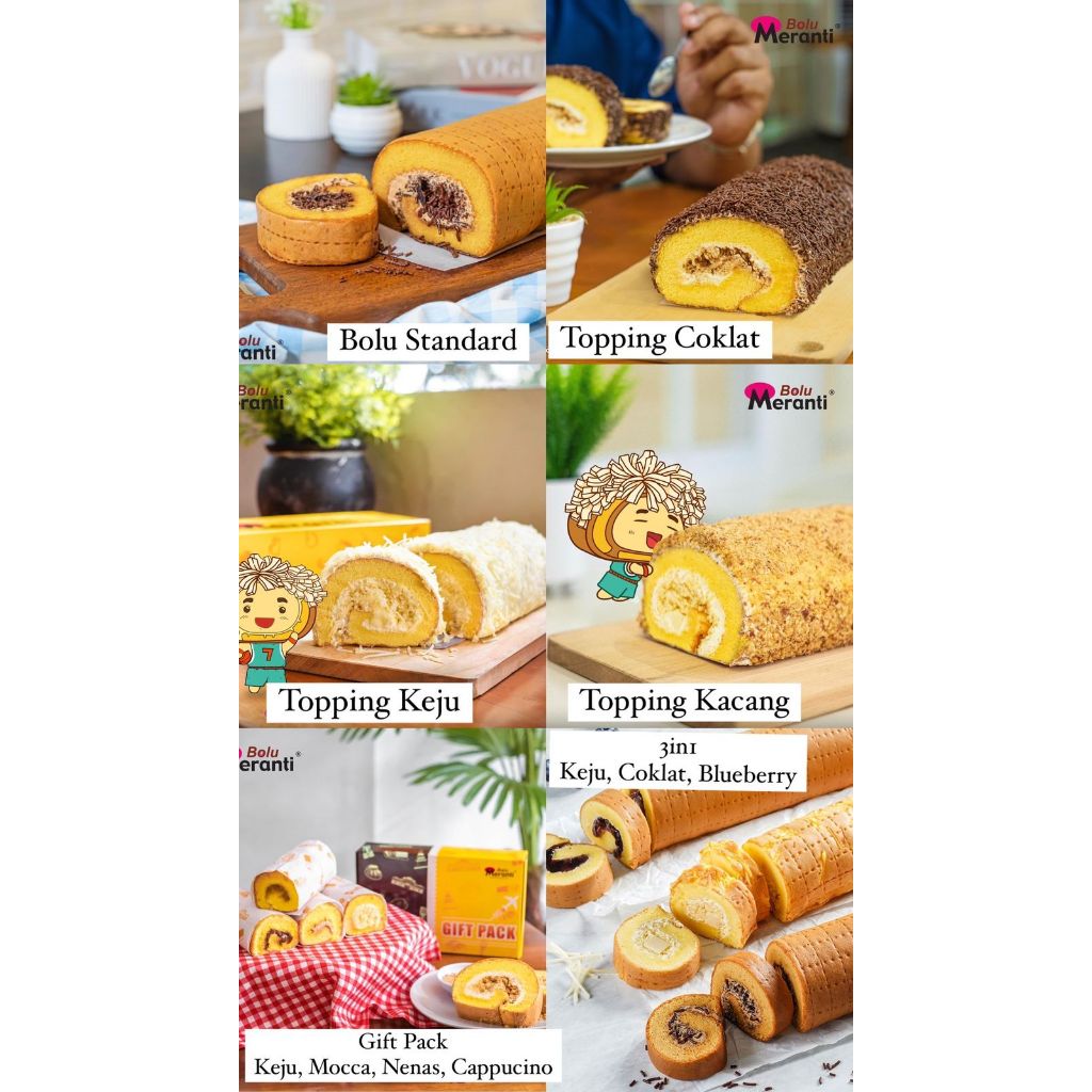 Jual BOLU MERANTI MEDAN TOPPING COKLAT | Shopee Indonesia