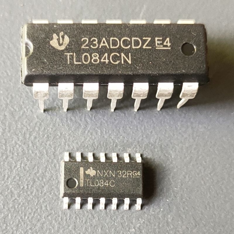 Jual TL084 TL084CN TL084C TL084CD TL084CDR TL084A TL084B TL084Q QUAD OP-AMP DIP SMD | Shopee ...