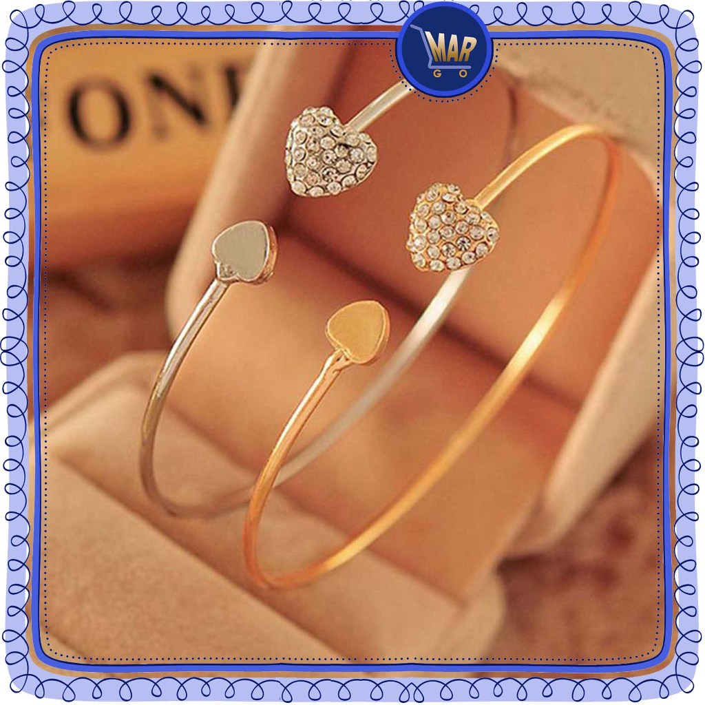 Jual Gelang lingkar love bangle open cuff | Shopee Indonesia