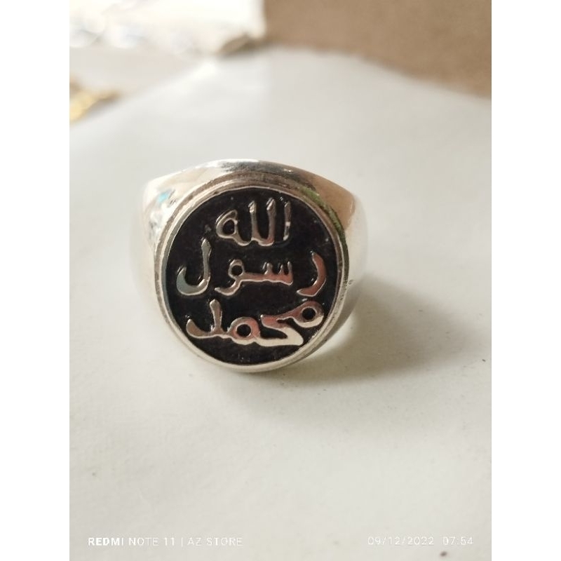 Jual cincin terompah stempel nabi Allah Muhammad rosul | Shopee Indonesia