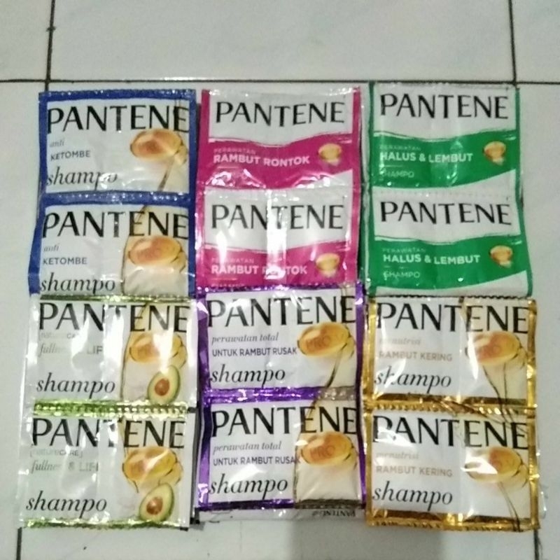 Jual SHAMPOO PANTENE Renceng 12/24PCS | Shopee Indonesia