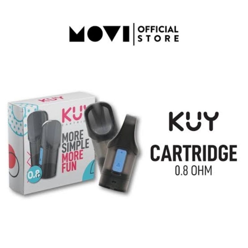 Jual Cartridge Kuy Pod Replacement Authentic by Movi PERPACK | Shopee ...