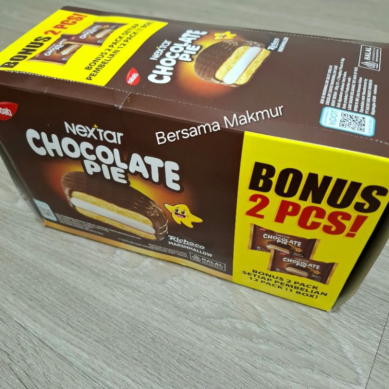 Jual Chocolate Pie Nextar marshmallow richoco nabati chocopie | Shopee ...