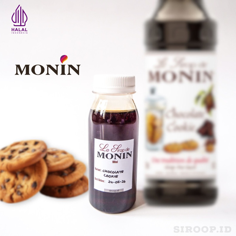 Jual Repack Monin Syrup Chocolate Cookie (30ml,75ml,100ml) | Shopee ...