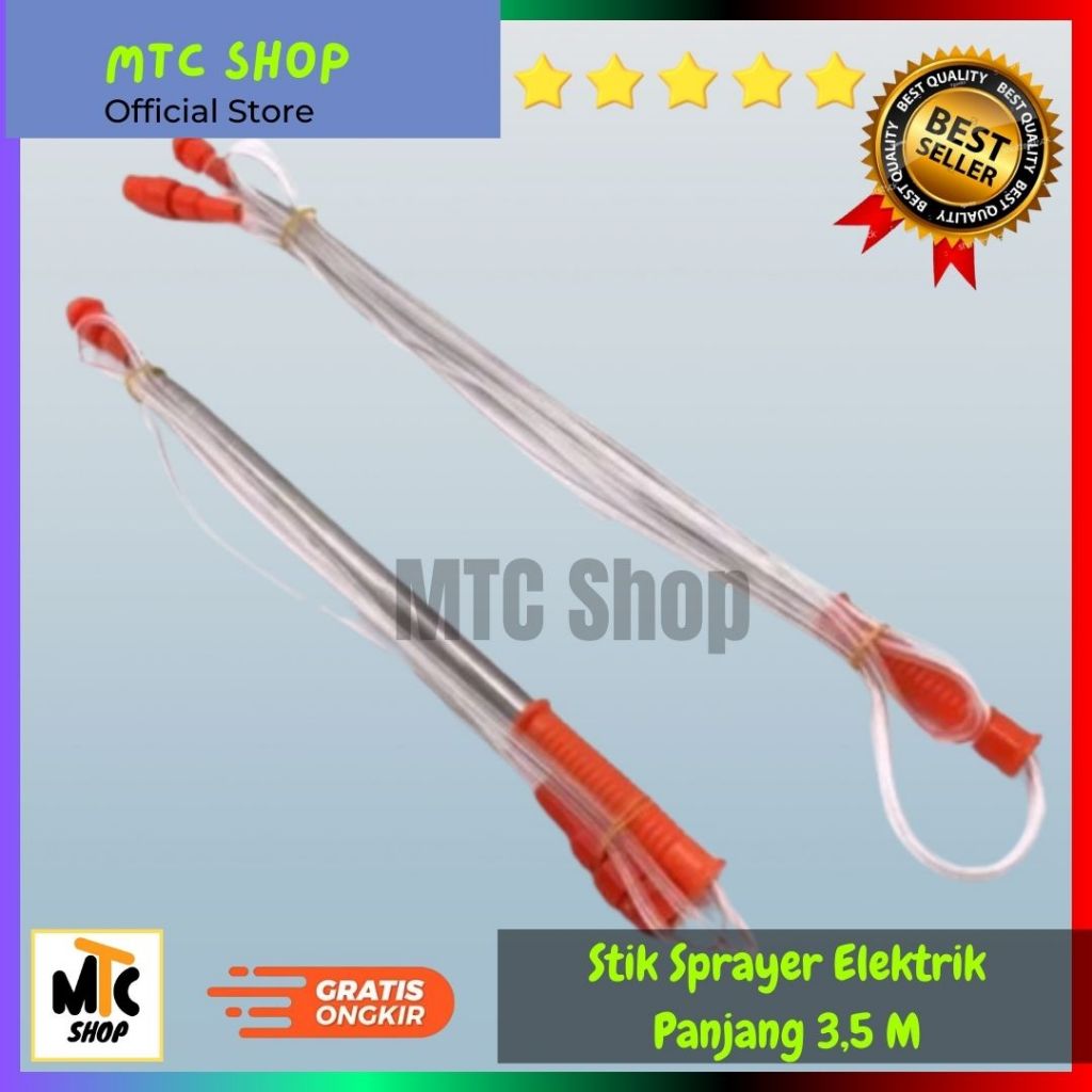 Jual Stik Sprayer Panjang Elektrik 3,5M | Stik Sprayer Elektrik ...
