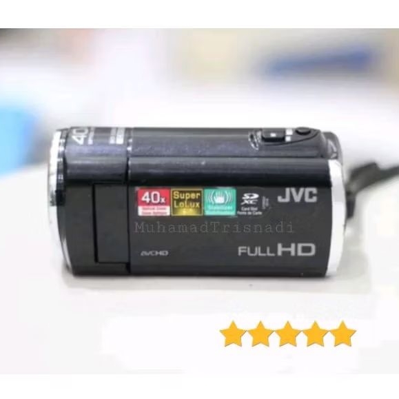 Jual Handycam JVC GZ E100 GZE100 FullHD 40X Zoom Hitam Murah | Shopee ...