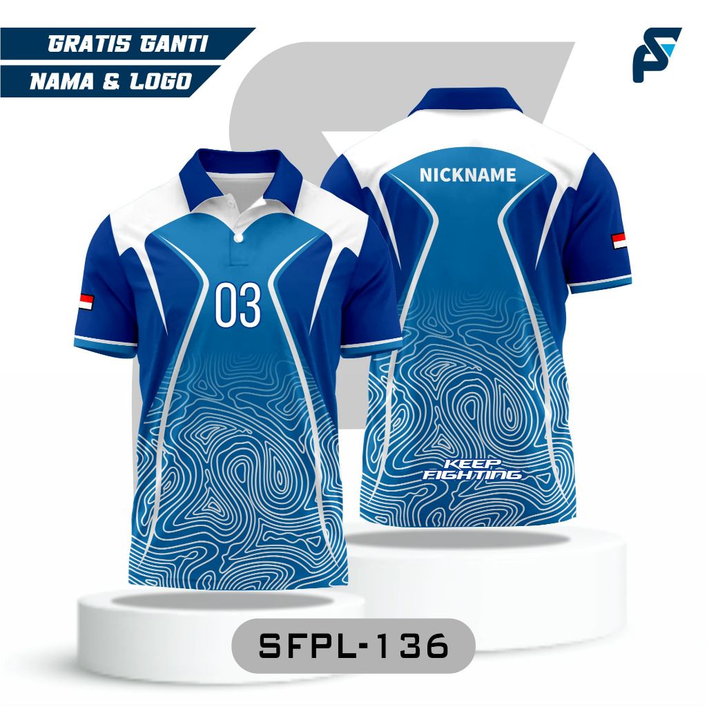 Jual Kaos Kerah Polo Sonne Jersey Wangki Premium Full Printing dan ...