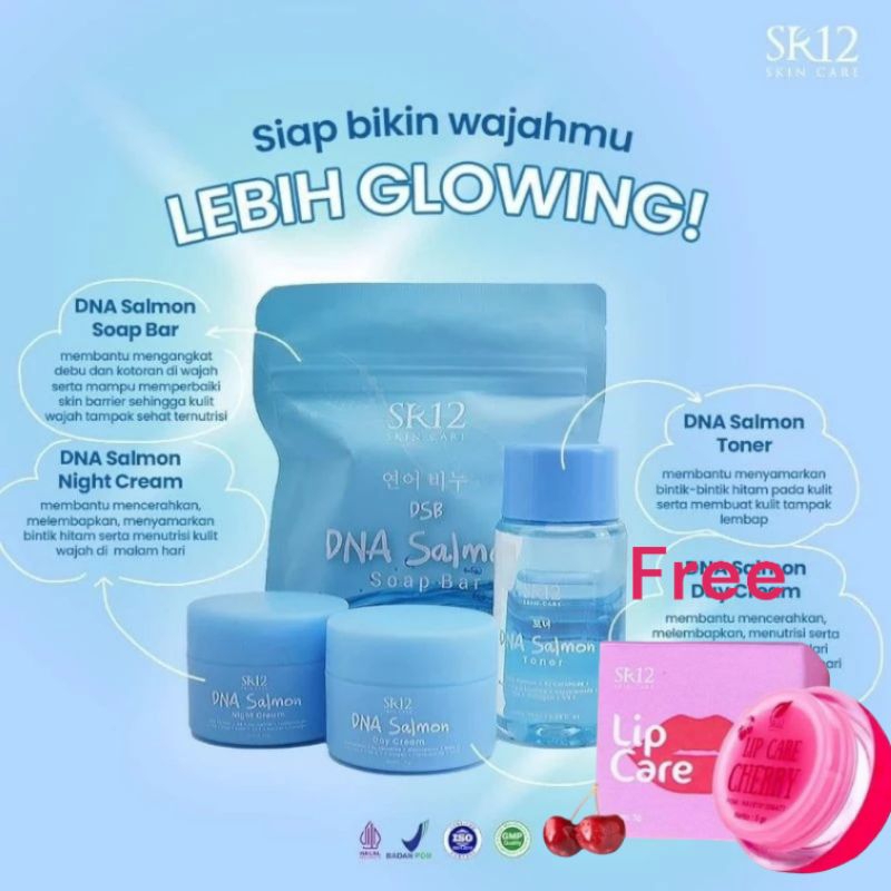 Jual Paket DNA Salmon SR12 Ecer Membersihkan Mencerahkan Kulit Wajah Dan Flek Hitam | Shopee ...
