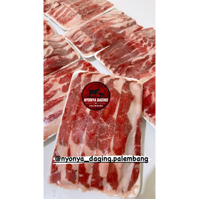 Jual BEEF SLICE BERLEMAK /DAGING SLICE AUS HALAL | Shopee Indonesia