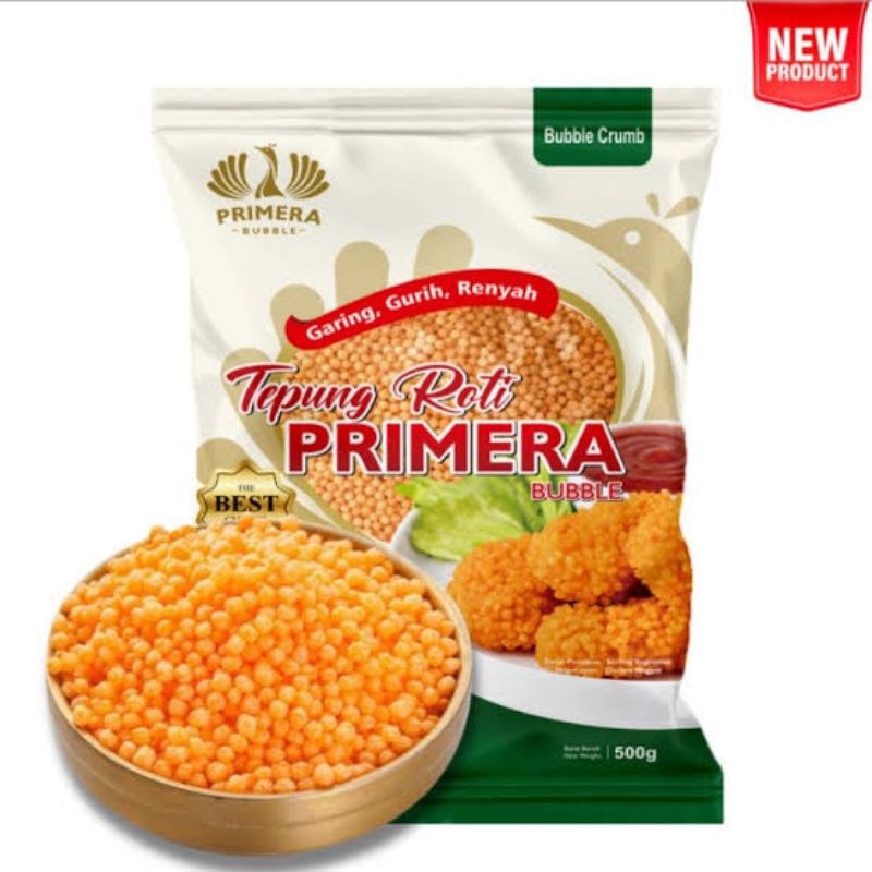 Jual Bubble crumb primera 500g / tepung roti primera 500g / coating ...