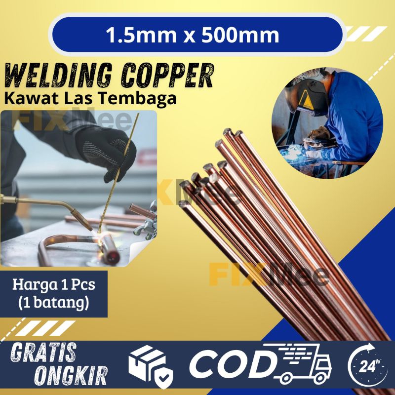 Jual 2.2 Best Price ~ Kawat Las Tembaga Special Welding Fosfor Tembaga ...