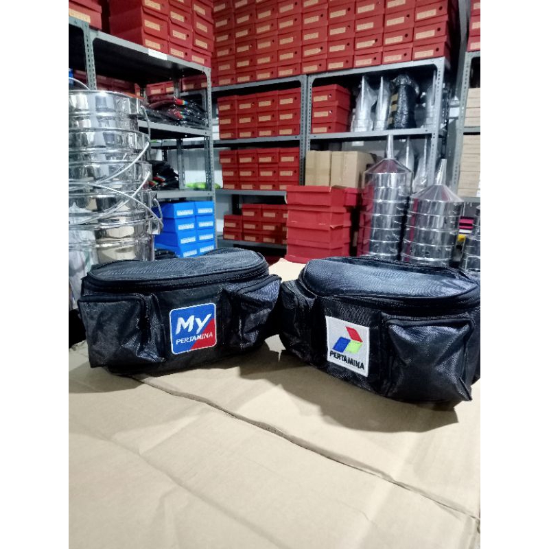 Jual Tas Pinggang Operator Spbu Pertamina Pertashop / Tas Pinggang ...