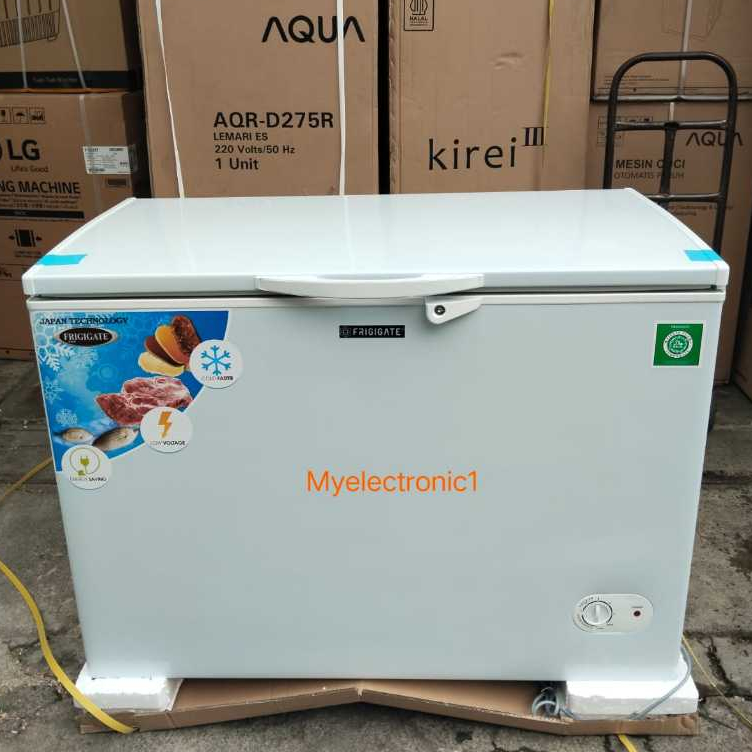 Jual Chest Freezer Box Frigigate F-300 LV 300 Liter 135 watt | Shopee ...