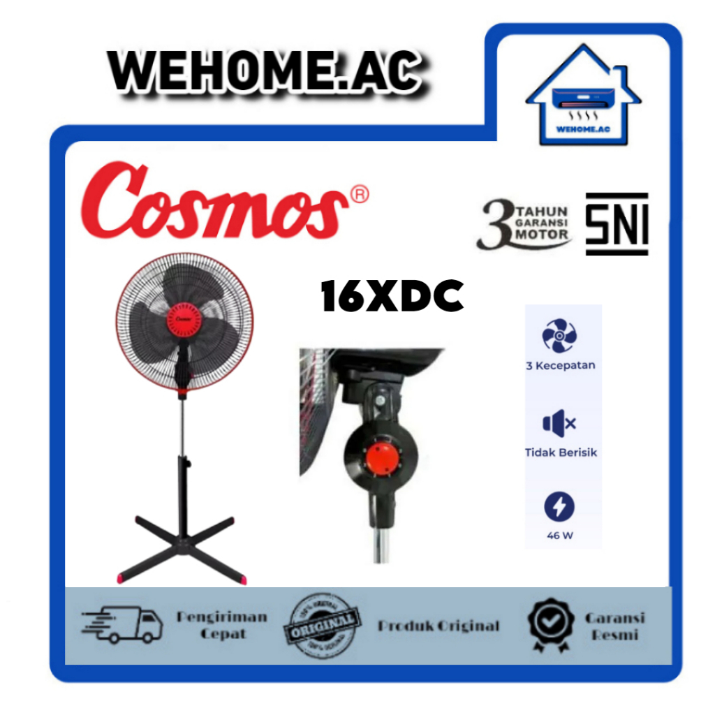 Jual Kipas Cosmos Berdiri 16XDC Kipas Angin Berdiri Cosmos 16 Inch ...