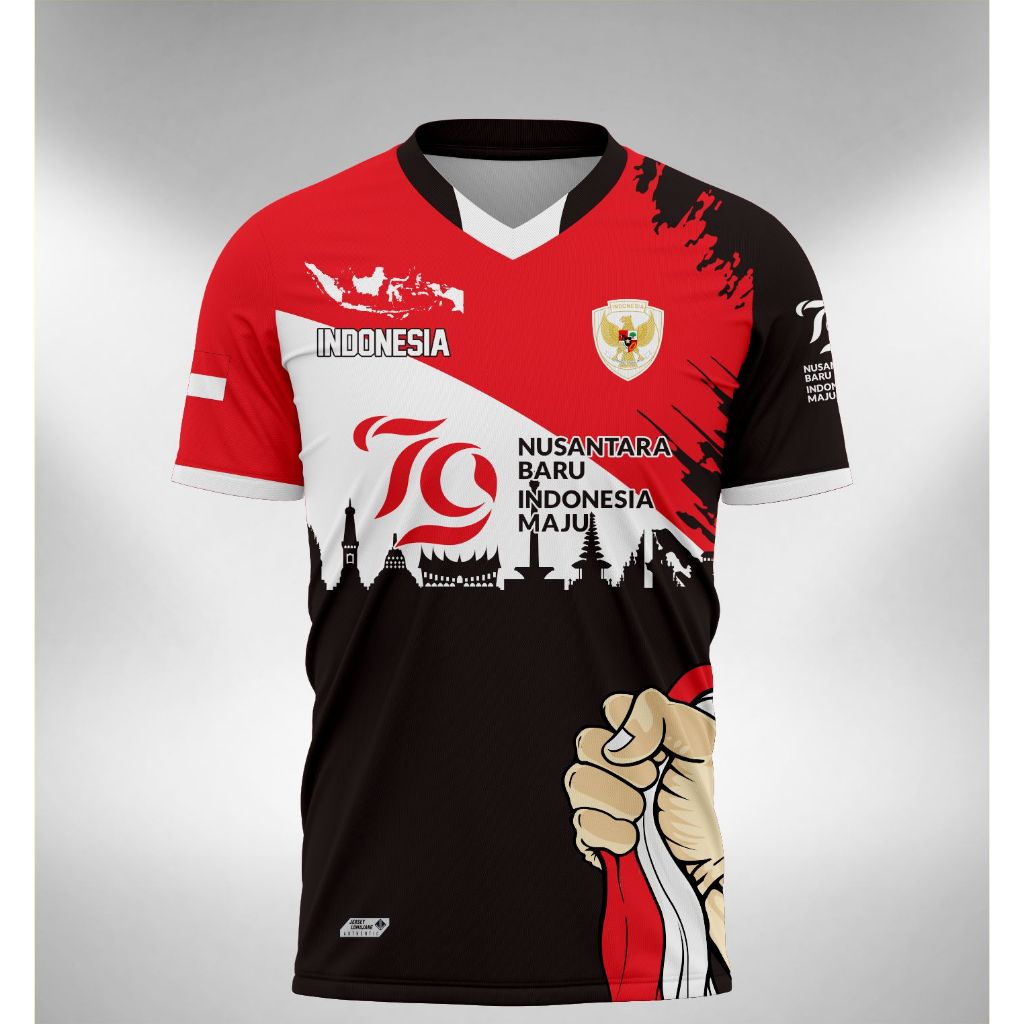 Jual Jersey INDONESIA GARUDA HUT RI 79 Nusantara Baru Indonesia Maju ...