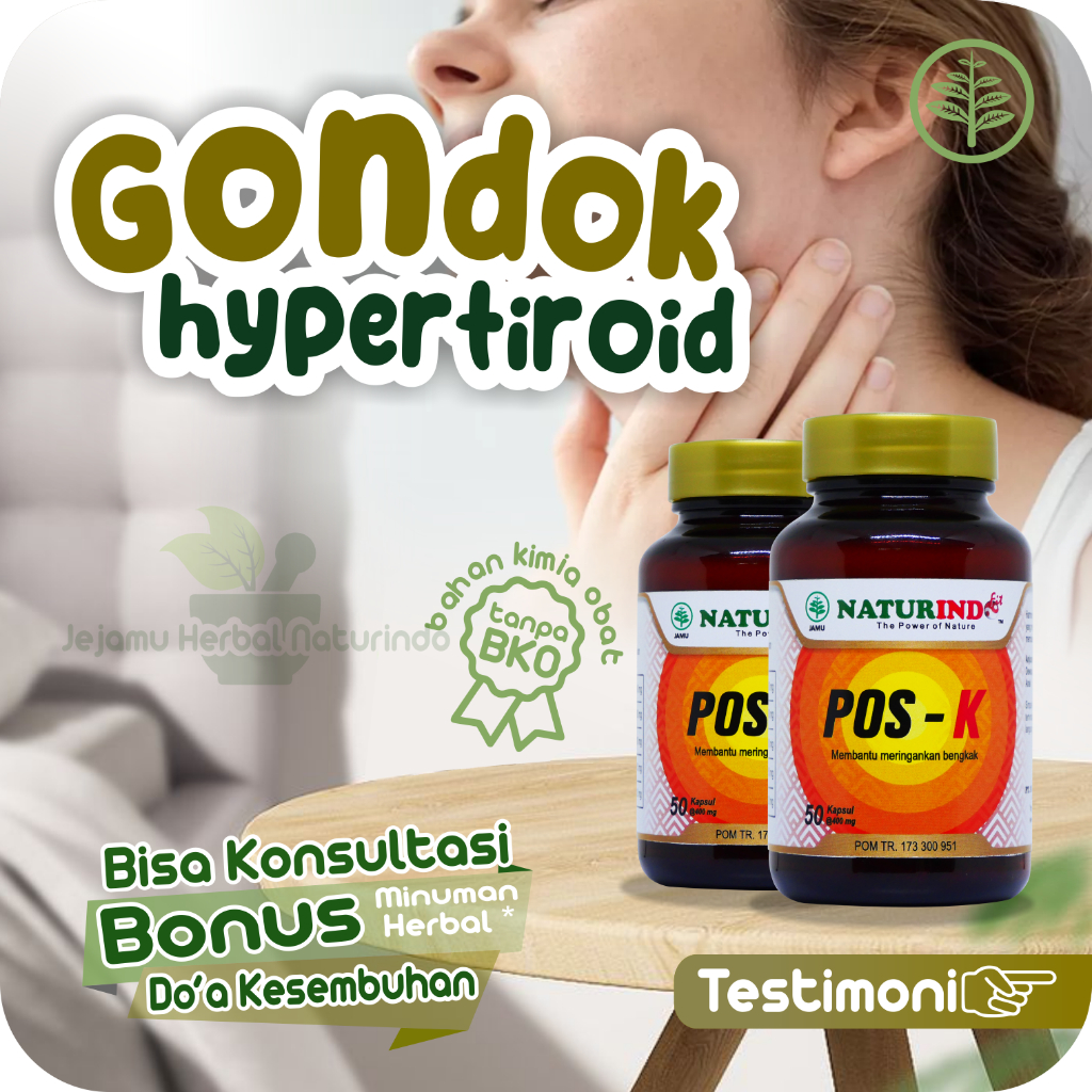Jual Obat Gondok Benjolan Di Leher Kelenjar Tiroid Hipertiroid Bengkak ...