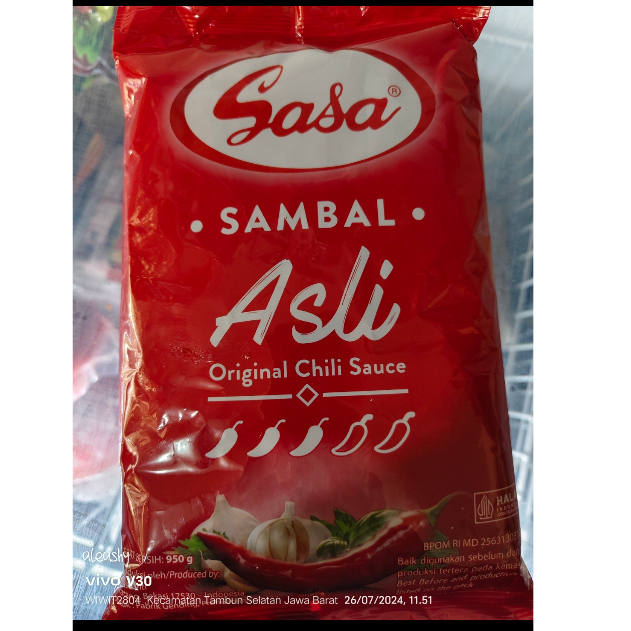 Jual Saos Sambal Asli Sasa 950g | Shopee Indonesia