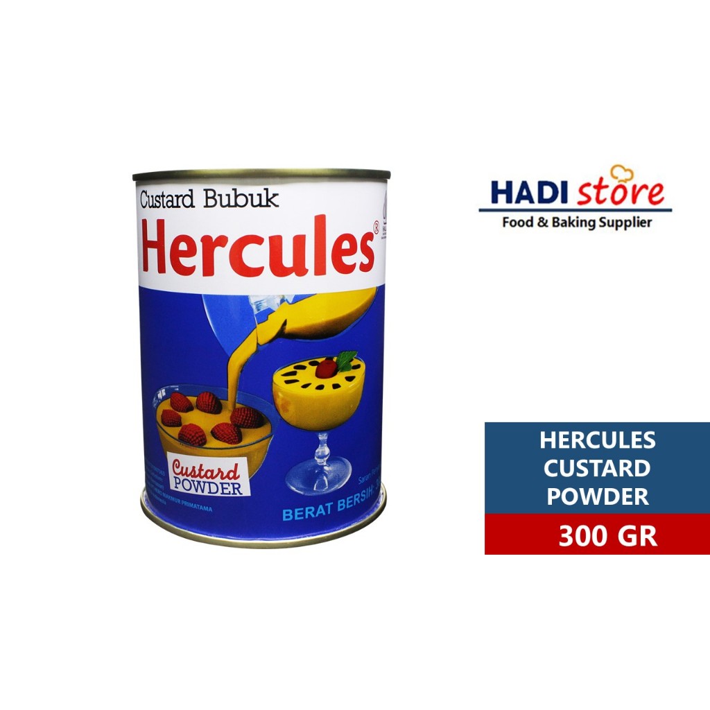 Jual HERCULES CUSTARD POWDER BUBUK - 300 GR | Shopee Indonesia
