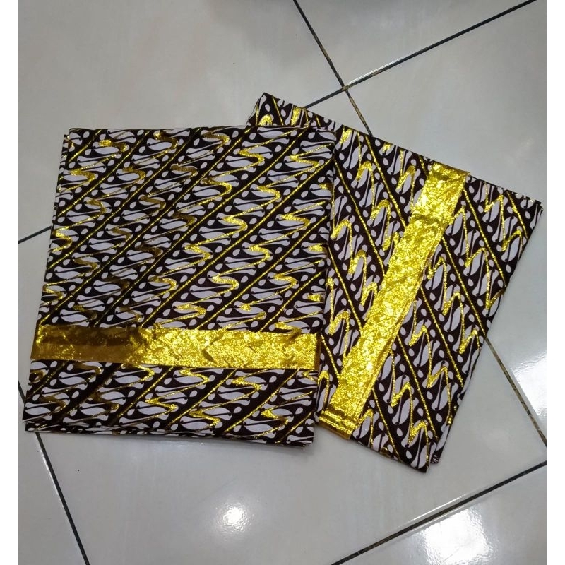 Jual Kain Jarik Prada Model Lereng Kebaya Tradisional | Shopee Indonesia