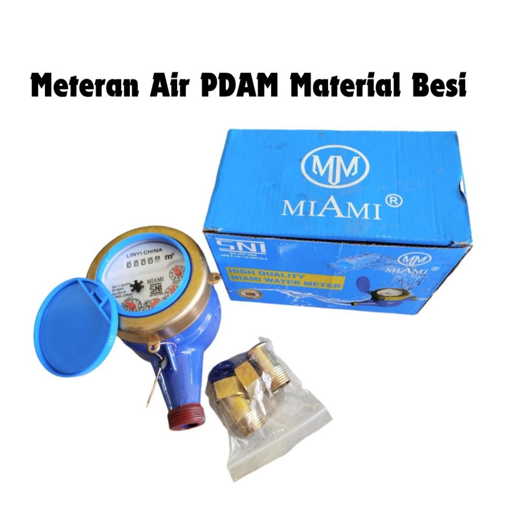 Jual METERAN AIR PDAM BESI METERAN PAM BODY BESI WATER METER SNI ...