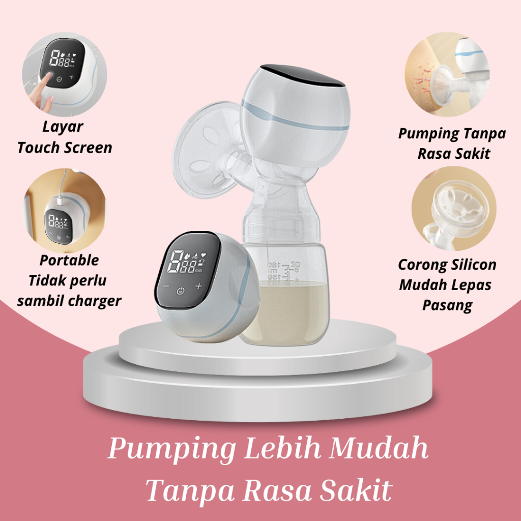 Jual Caredia Pompa ASI Elektrik Tanpa Kabel ,Pompa ASI Tanpa Portabel Rasa Sakit Otomatis ...