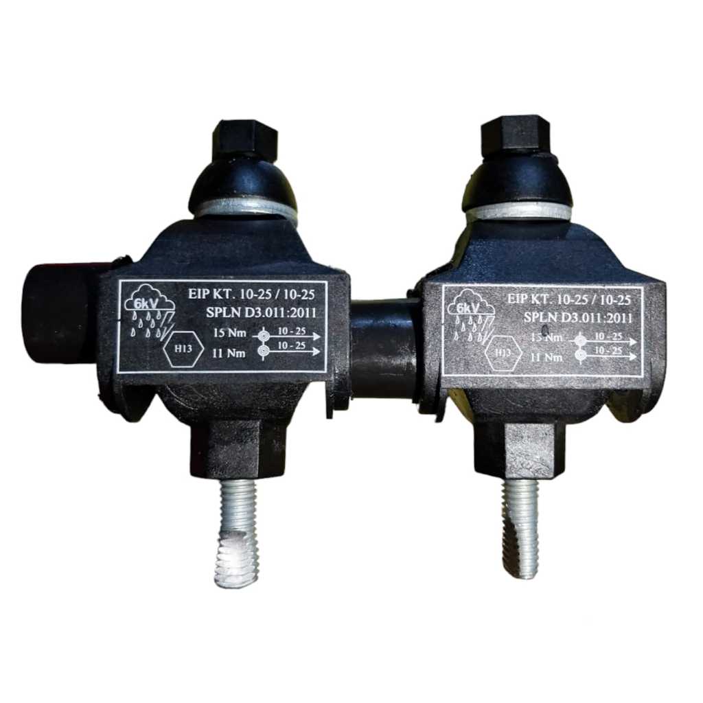 Jual Tap Konektor Kabel Listrik SPLN LMK Hitam Kedap Air merk ELECTRA ...