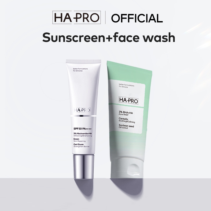 Jual [HAPRO] HA PRO Bundling Acne Series 2pcs | Acne Cleanser 100g ...