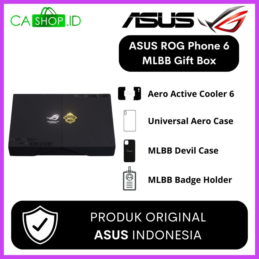 Jual Asus ROG Phone 6 MLBB Gift Box - Devilcase Cooler 6 Pendingin ...